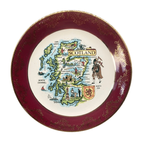 Weatherby Hanley Royal Falcon Ware Scotland Plate | ImParlour