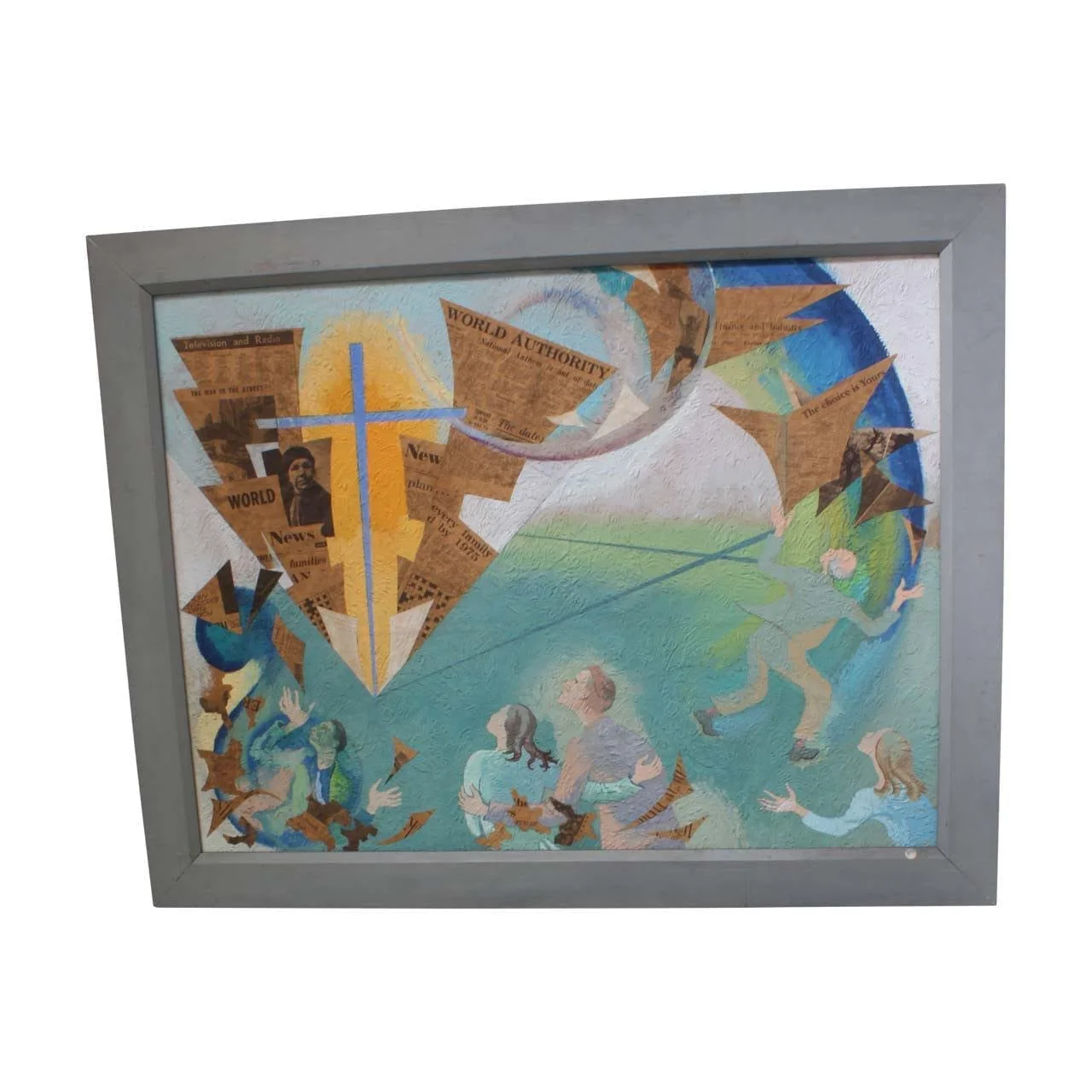 POSTER PAINT AND COLLAGE THE RESURRECTION Pheobe Peto Willetts, nee ...