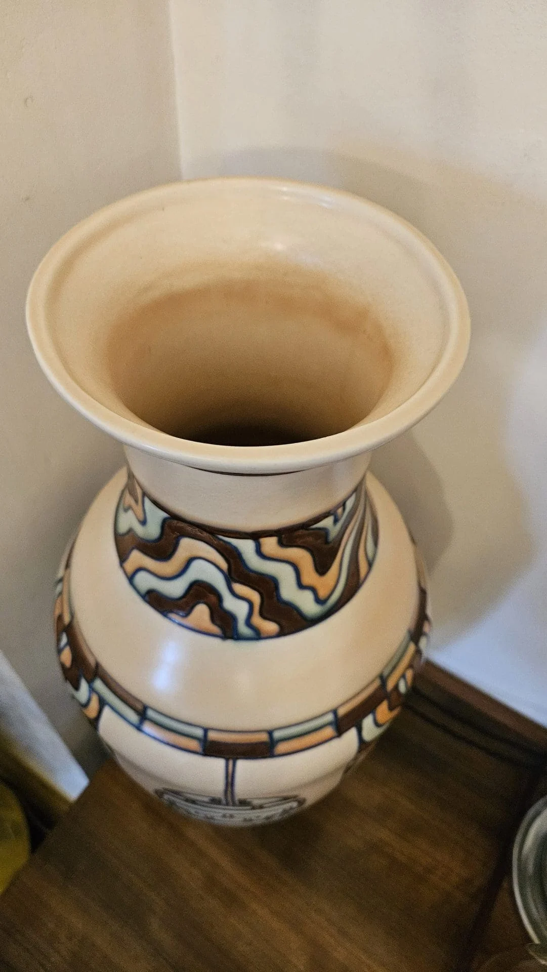 Large Art Deco Vase by Edith Gater for Royal Cauldron | ImParlour